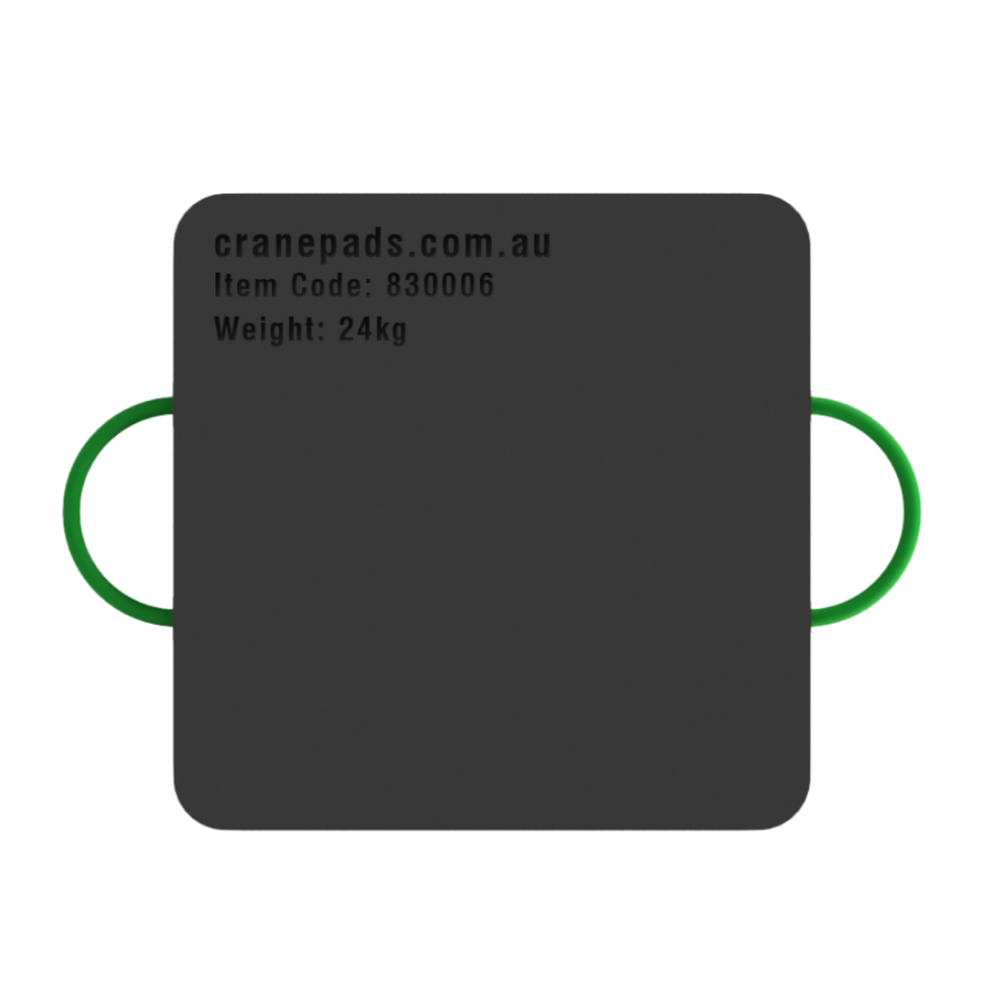 600 x 600 x 60mm Crane Outrigger Pad – Cranepads