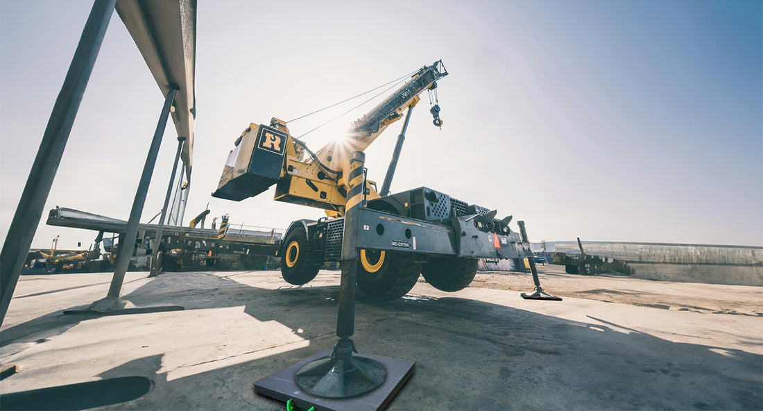 Cranepads - Engineer Certified Outrigger Pads